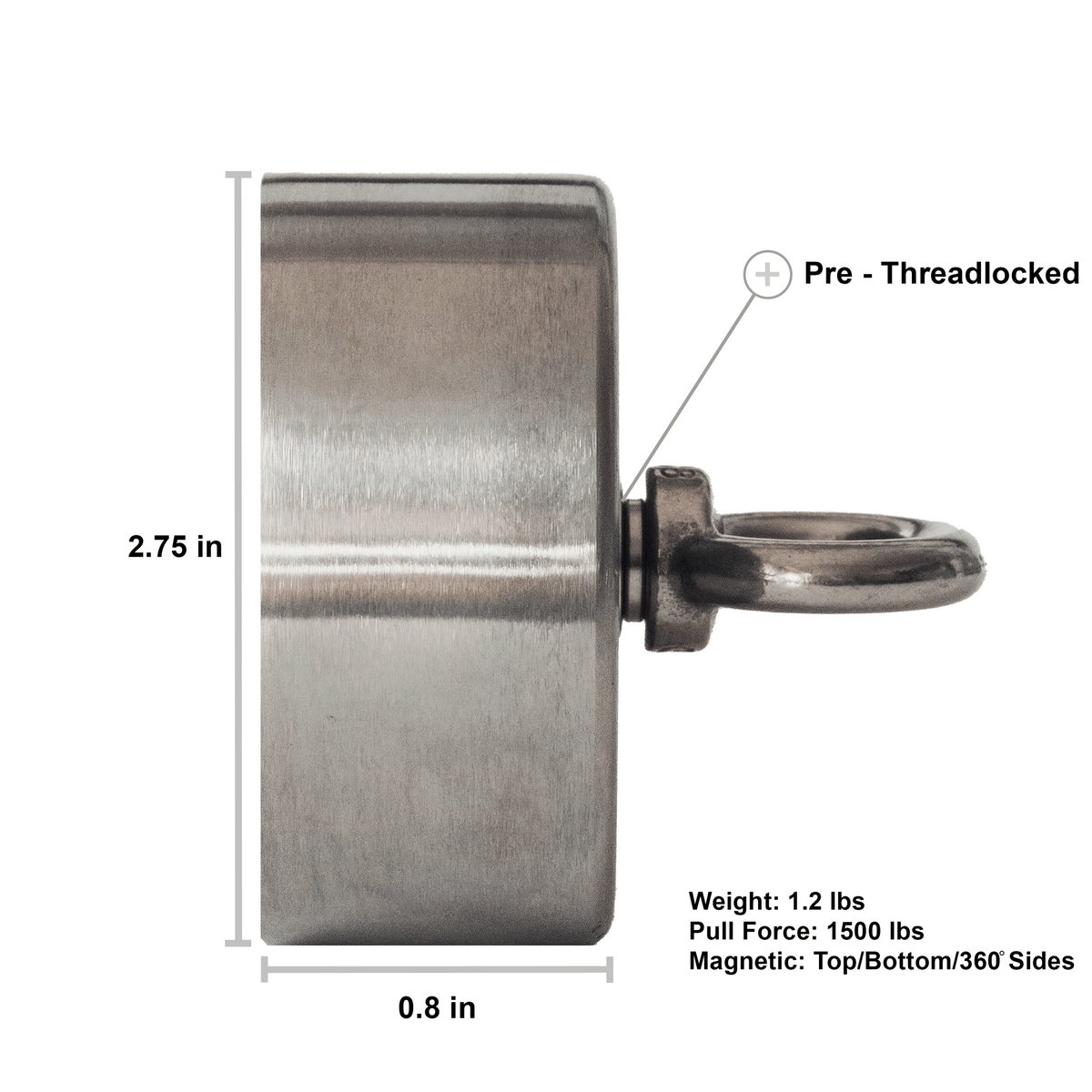 1500lb 360 Fishing Magnet Fishing Magnets For All Ages